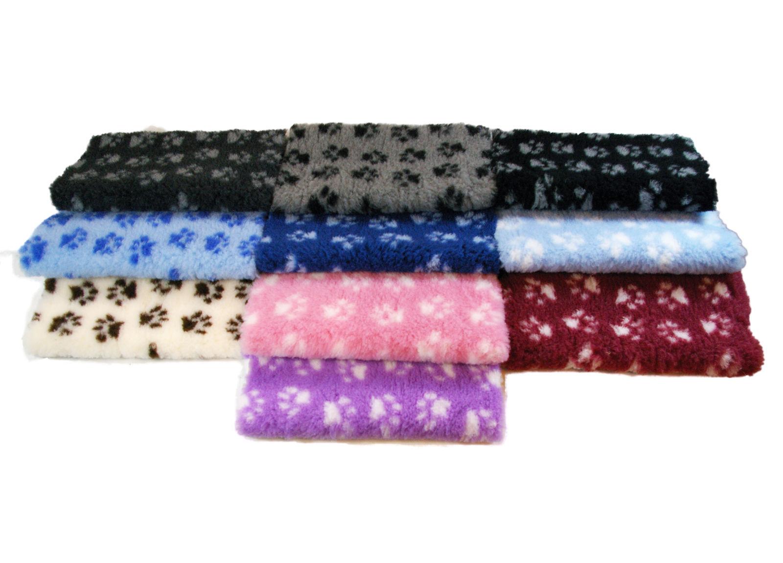 Paws Vet bedding Non Slip Vet Bed Dog Beddding Vet Fleece Mats Cut in ...