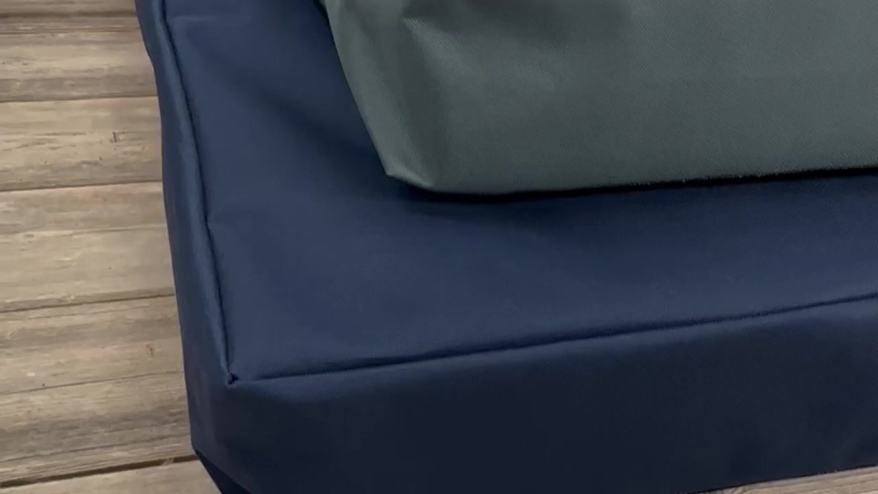 Grey Dog Bed Waterproof Orthopaedic Dog Mattress 14cm Thick Firm Dog ...