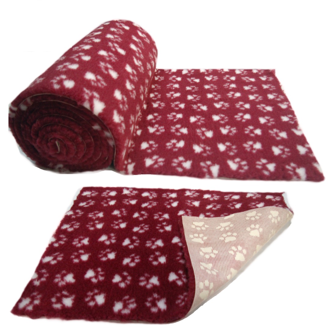 Paws Vet bedding Non Slip Vet Bed Dog Beddding Vet Fleece Mats Cut in ...